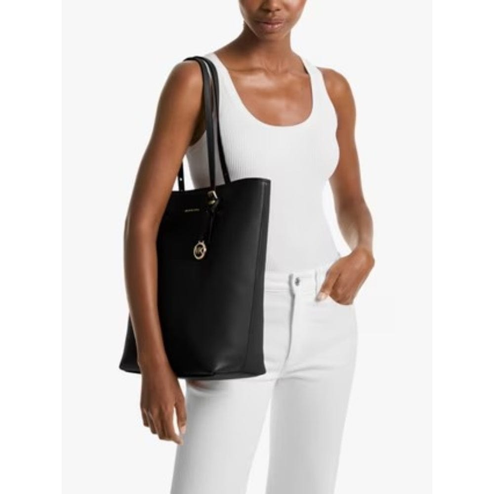 Michael Kors Quinn Long Tote In Black