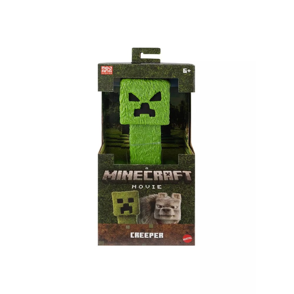 Minecraft Movie Creeper Large-Scale Action Figure, 12-inch Character C