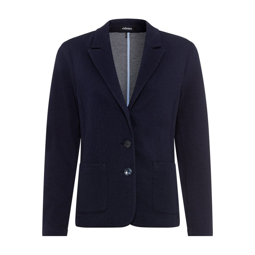 Olsen Blazer With Buttons and Collar