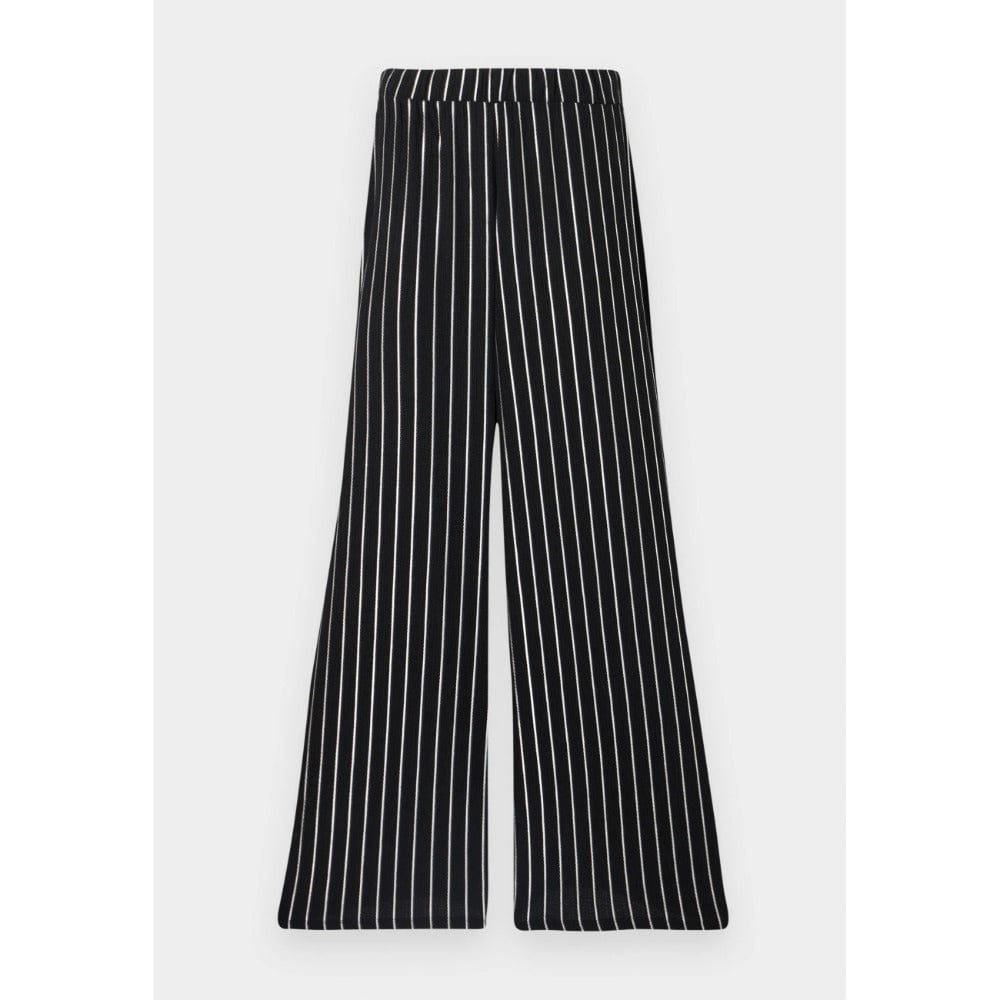 ONLY ONLANNY Life Pant In Black/Bright White