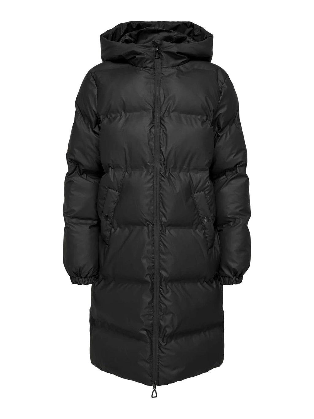 ONLY Onllea Rain Puffer Jacket in Black