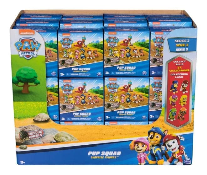 PAW Patrol - Pup Squad Surprise Figures-rescue Wheels
