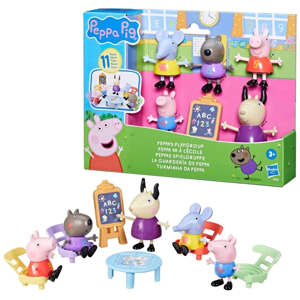 Peppa Pig Peppa S Playgroup 11 Piece Set