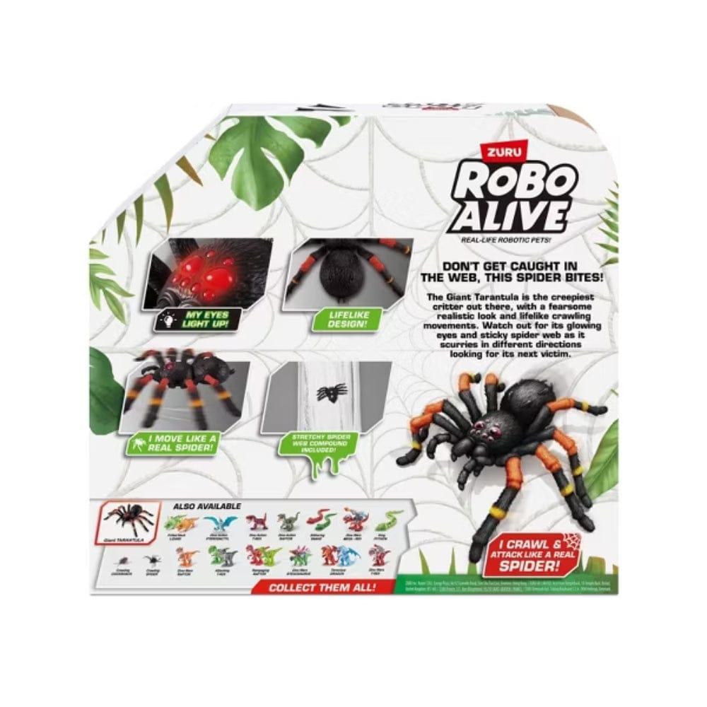 Robo Alive 15" Giant Tarantula Spider Robotic