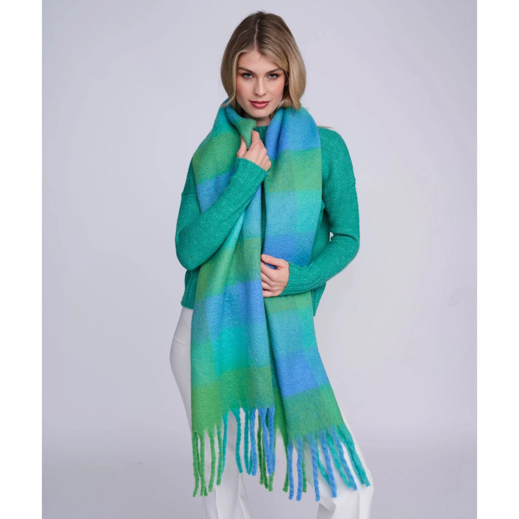 Pia Rossini Santoro Scarf In Blue