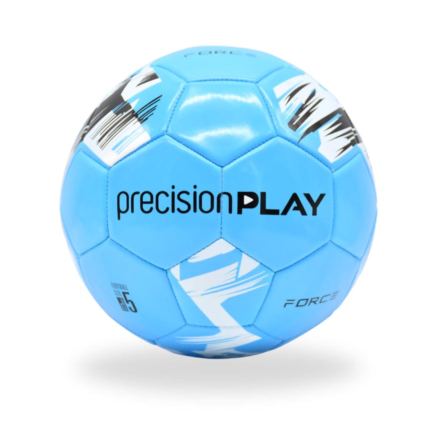 Precision Play Force Football Size 5 In Blue