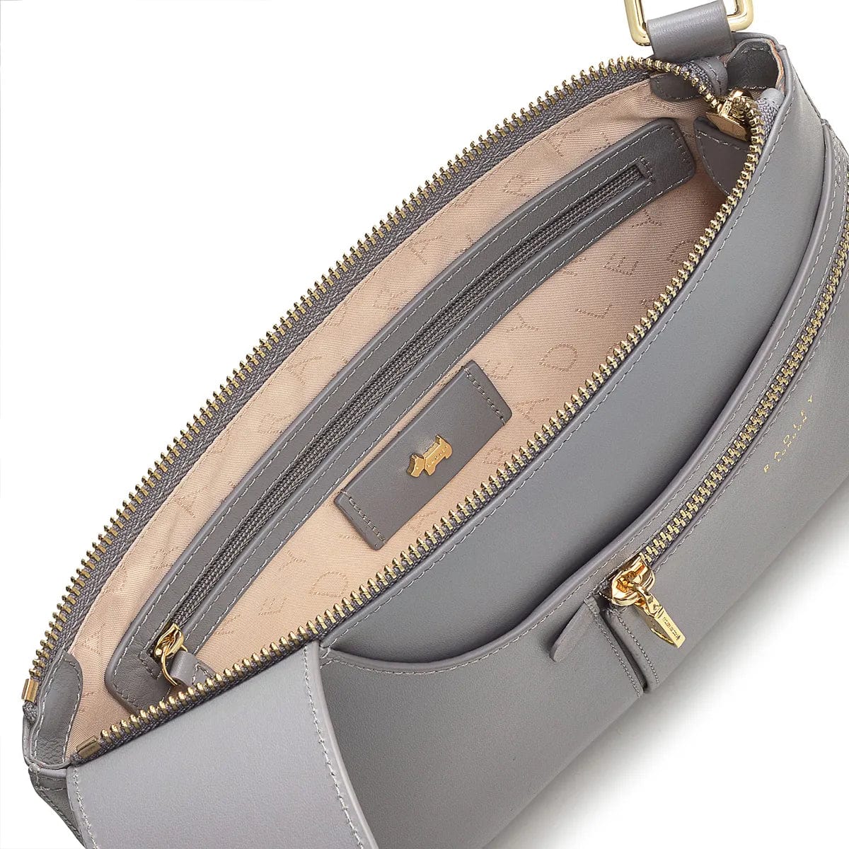 Radley London Pockets Icon Small Ziptop Crossbody in Cloud Burst