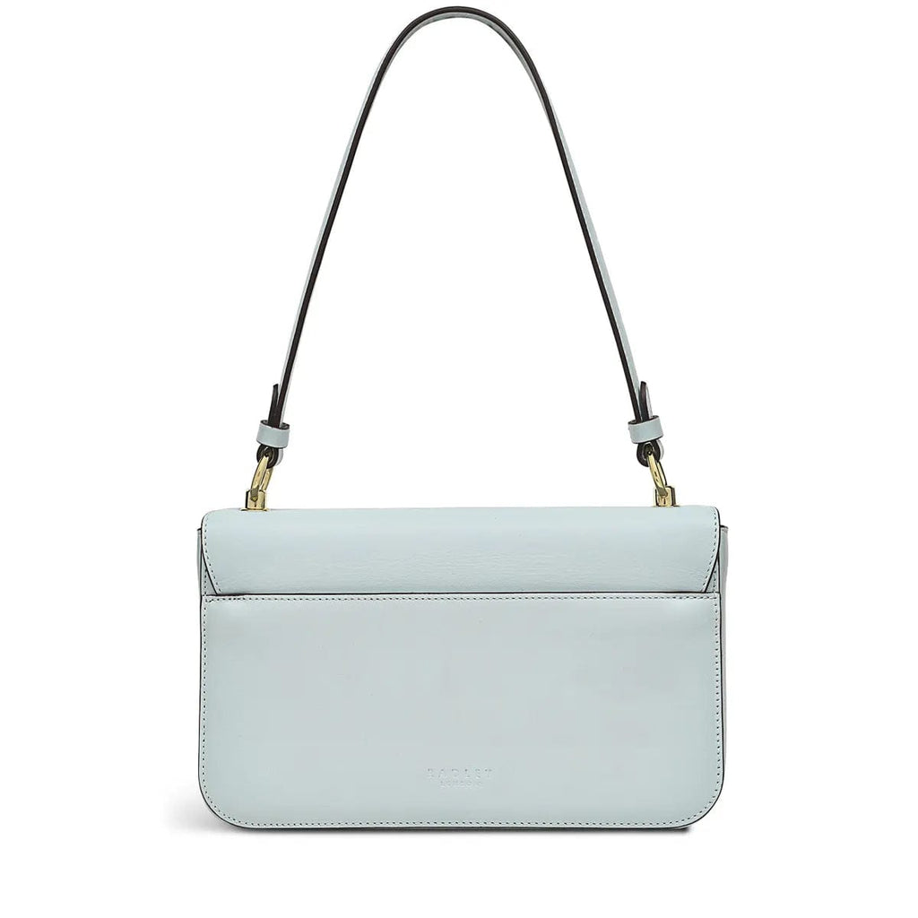 Radley Hanley Close Spring Rose Medium Flapover Shoulder in Seafoam
