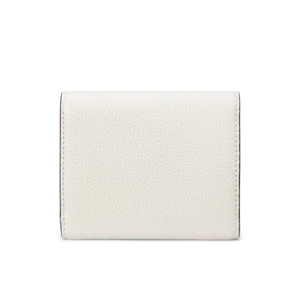 Lauren Ralph Lauren Small Flip Wallet In Soft White
