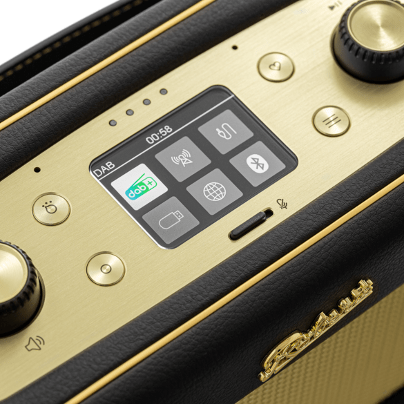 Roberts Radio Revival Icon in Black