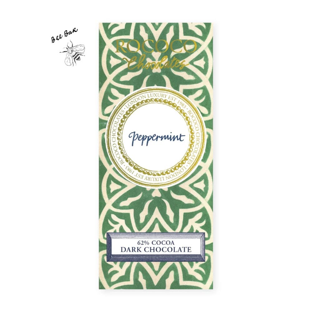 Rococo Bee Bar - Dark Chocolate Crisp Peppermint