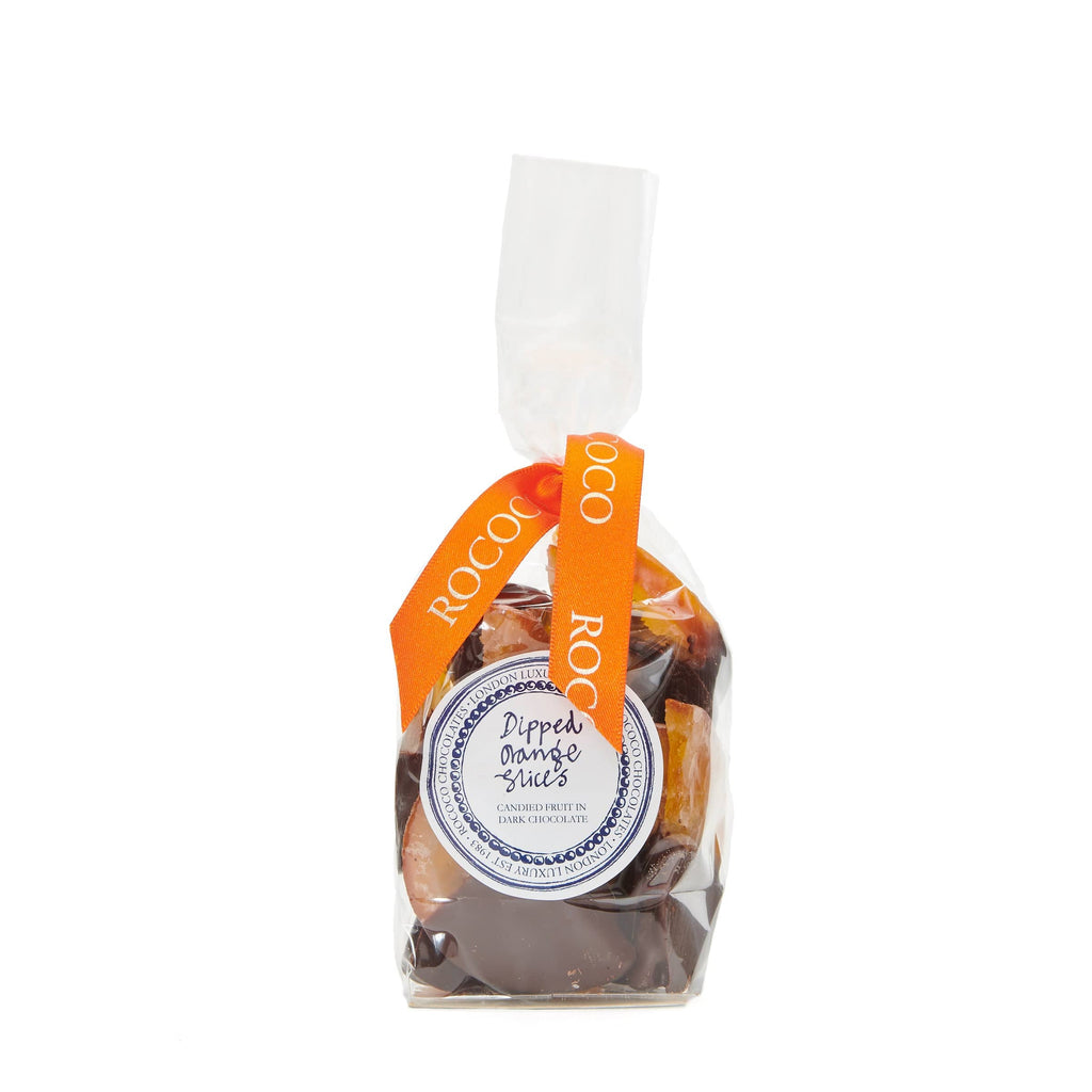 Rococo Chocolates Dark Chocolate Dipped Oranges 150g