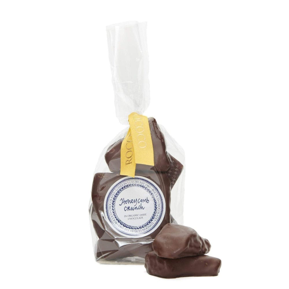 Rococo Chocolates Organic Dark Chocolate Honeycomb Crunch