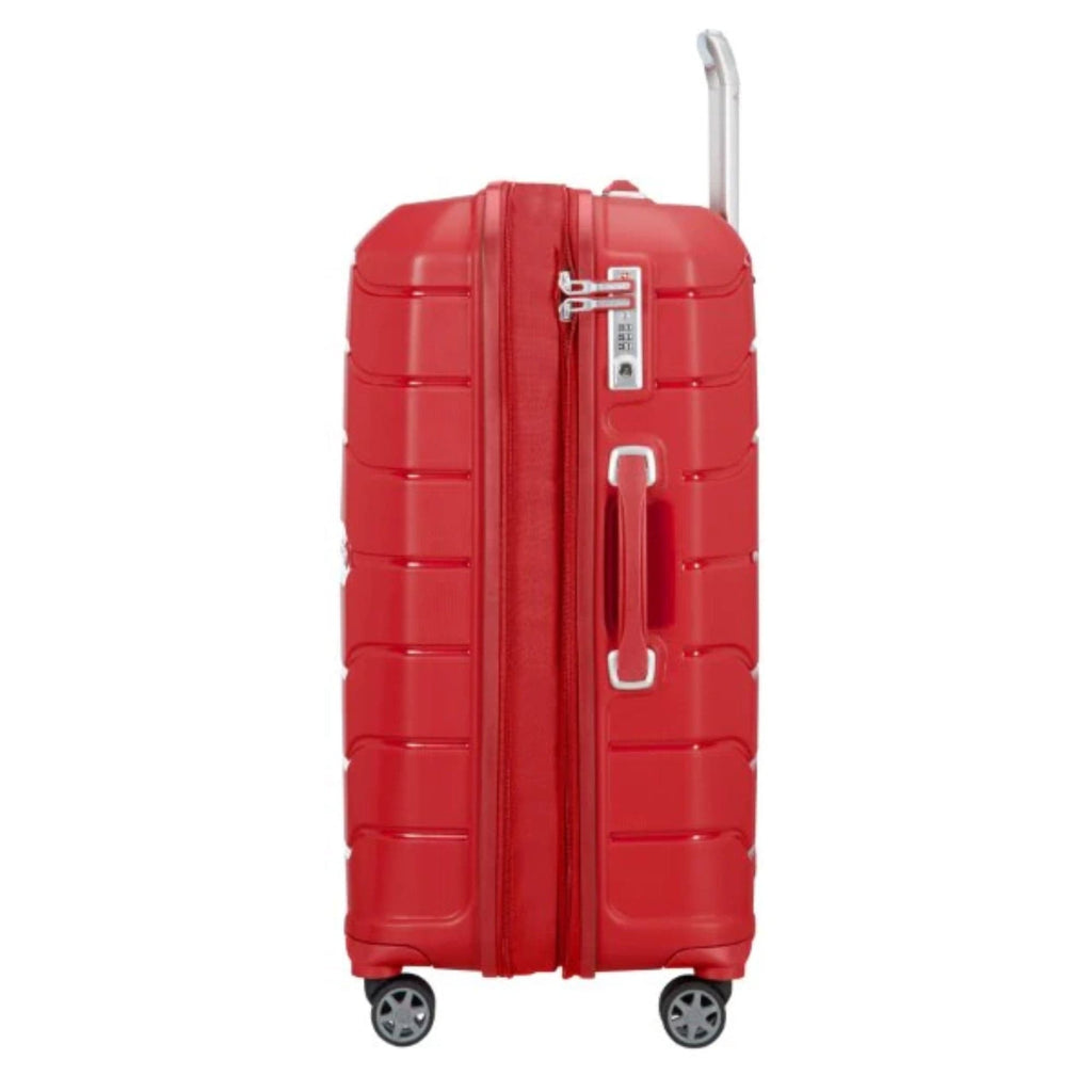 Samsonite Flux 68cm 4-Wheel Medium Suitcase In Red