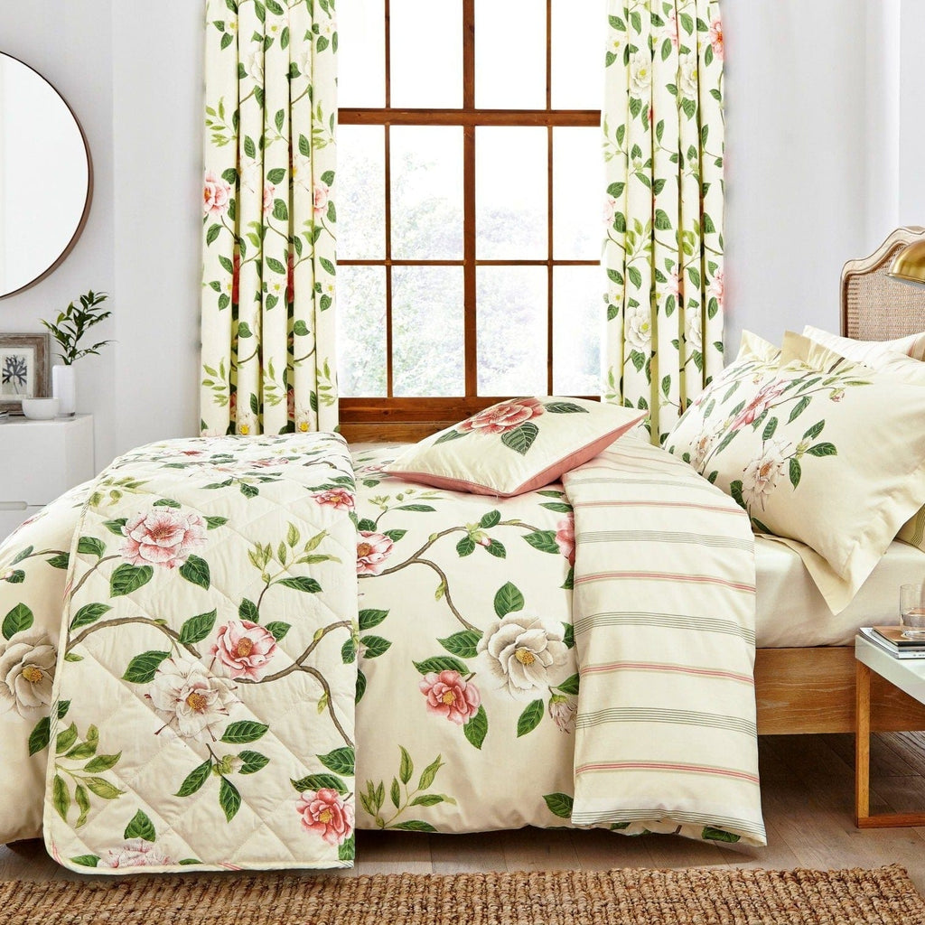 Sanderson Options Christabel Duvet Cover Set Coral