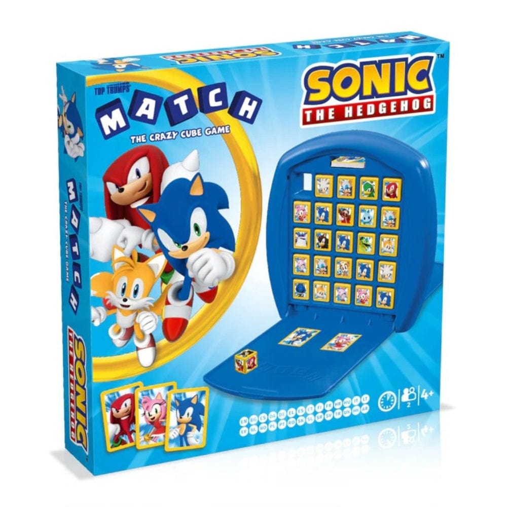 Sonic the Hedgehog Top Trumps Match - the Crazy Cube Game