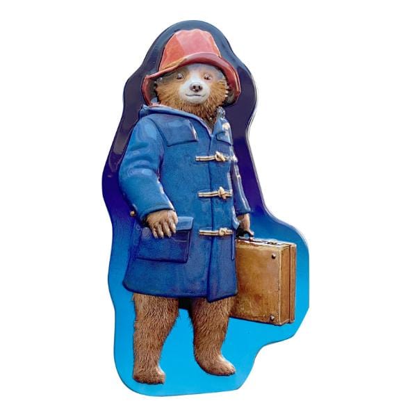 Paddington Bear Shaped Tin with Shortbread Biscuits 100g