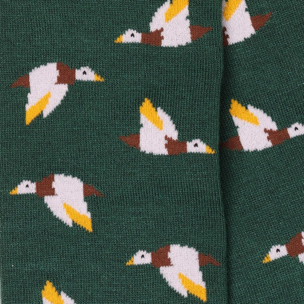 Swole Panda Flying Grouse Bamboo Socks