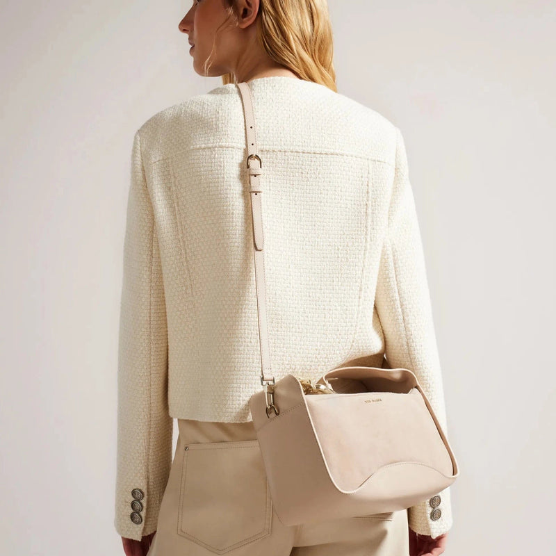 Ted Baker Cheriyl Chain Cross Body Bag Natural – Elys Wimbledon