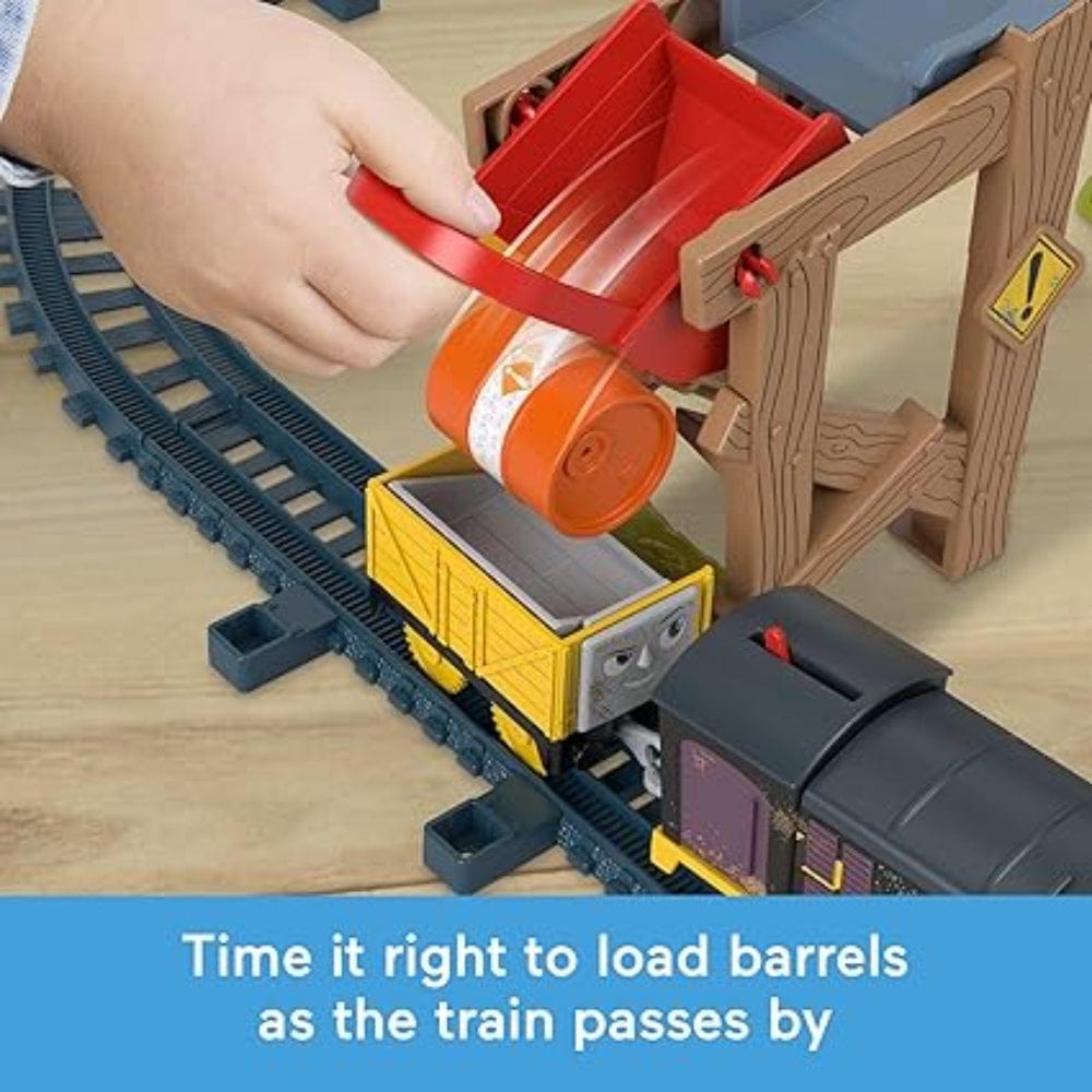 Thomas & Friends Diesel’s Lift & Load Construction Motorized Train Set