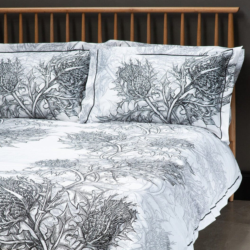 Timorous Beasties Thistle Carbon Duvet Set