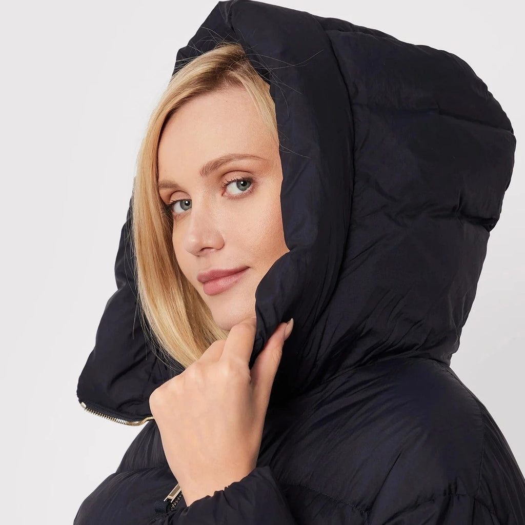 Tommy Hilfiger Down Filled Relaxed Puffer Jacket Navy Elys Wimbledon