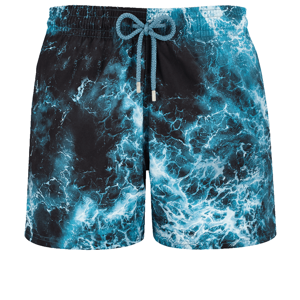 Vilbrequin Men Stretch Swim Shorts Ocean Blue
