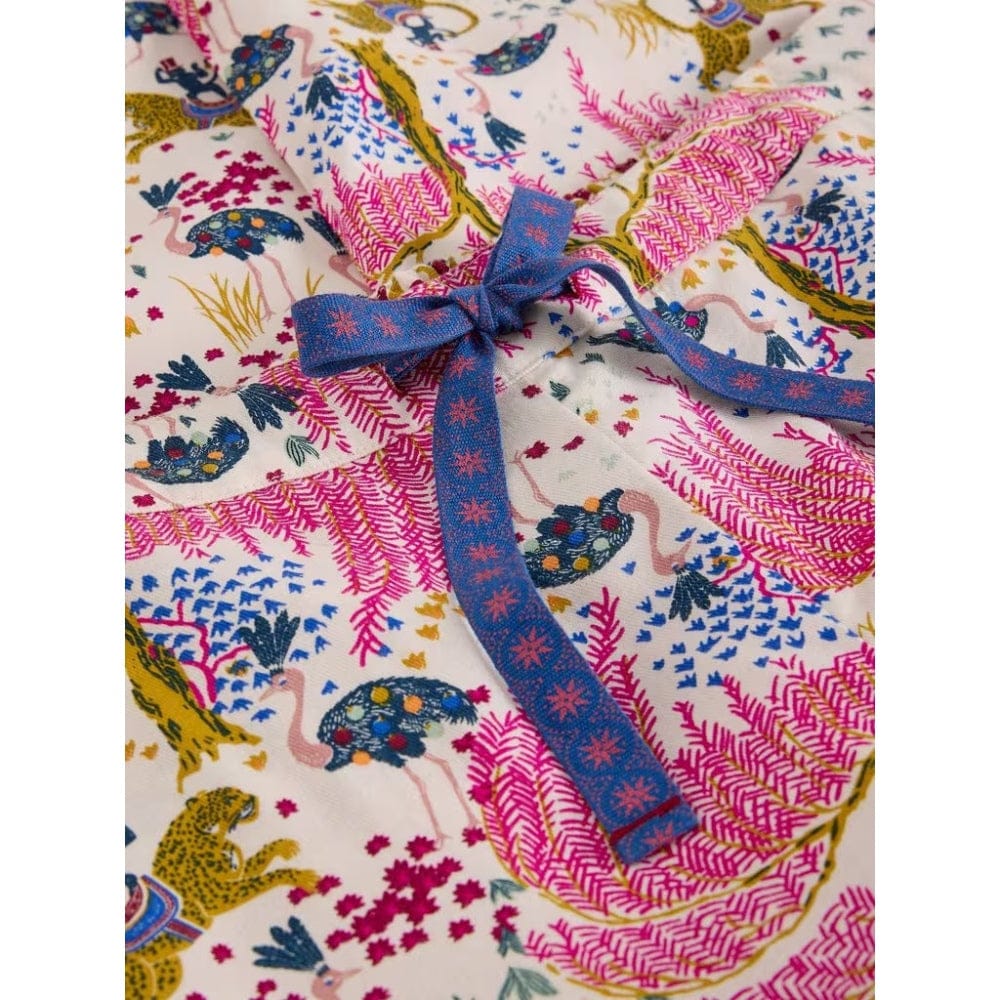 White Stuff Organic Nina PJ Bottom In Natural Print