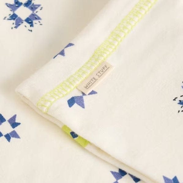 White Stuff Versatile Neck Jersey Roll In Ivory Multi
