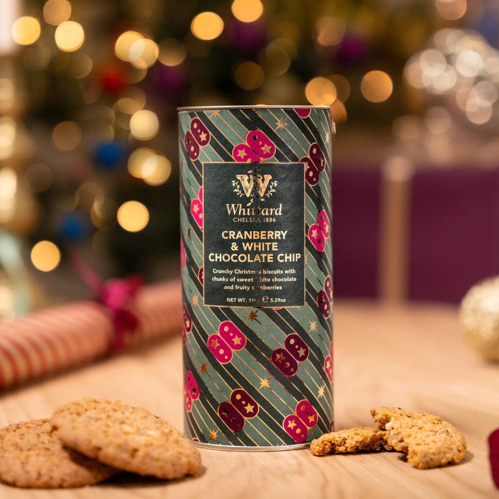 Whittard Cranberry & White Chocolate Biscuits, 150g