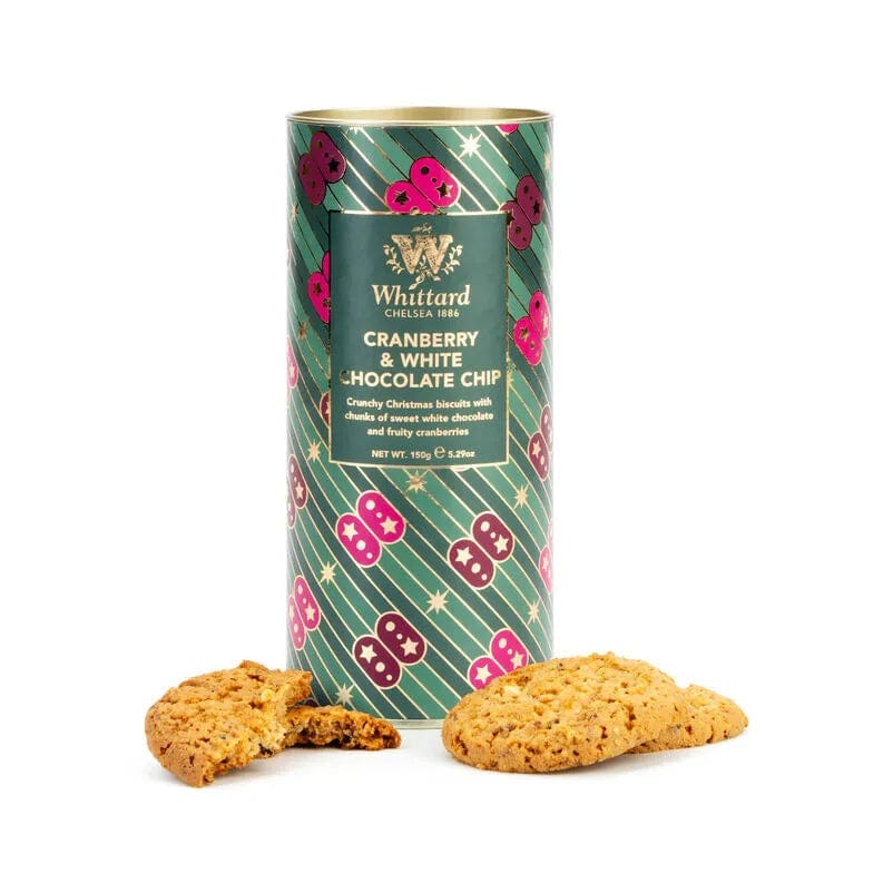 Whittard Cranberry & White Chocolate Biscuits, 150g